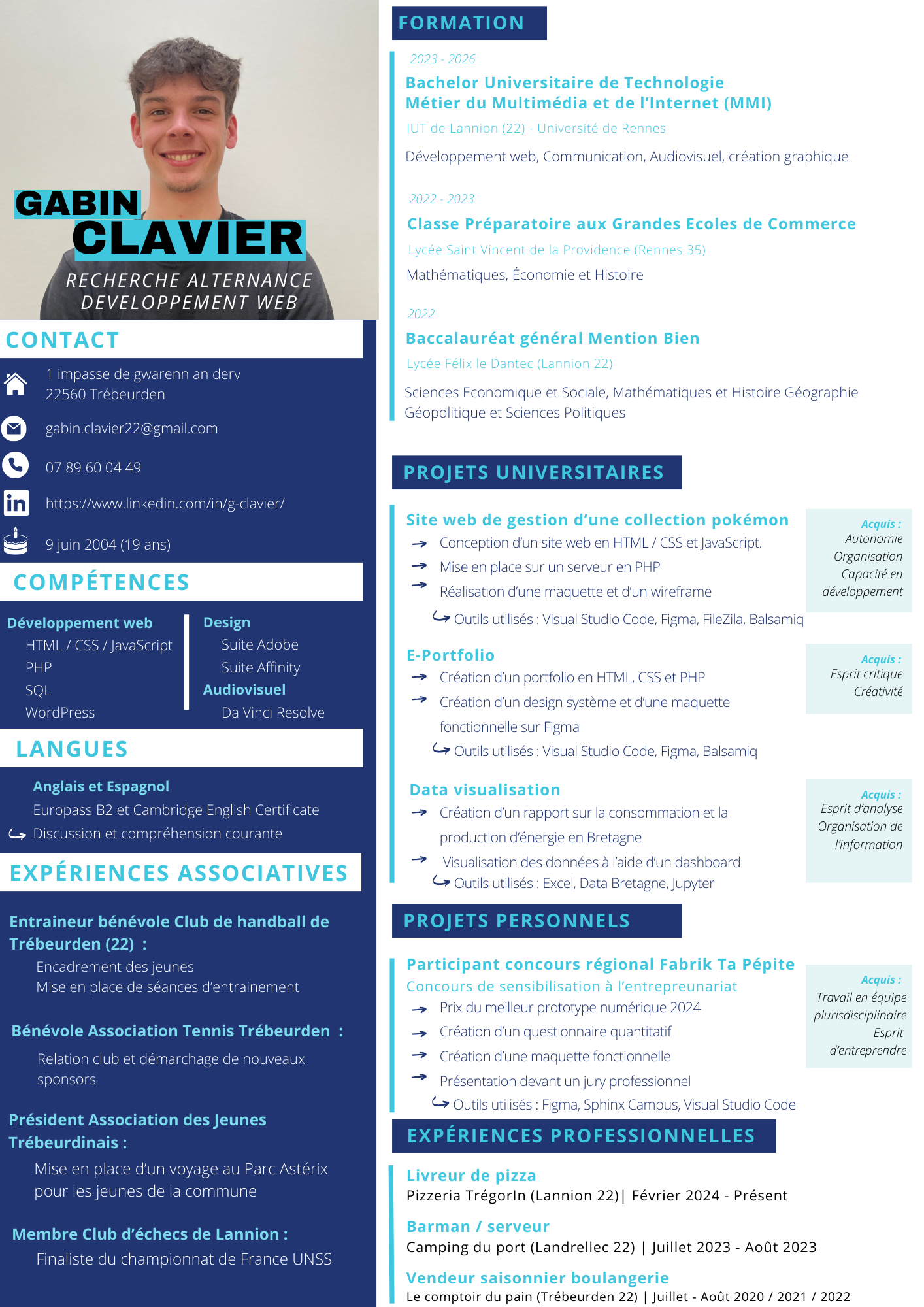 Portfolio de Gabin Clavier